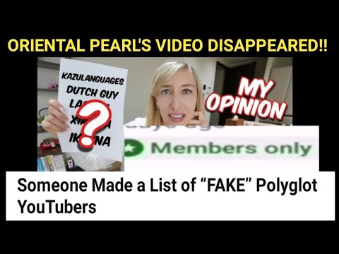 Oriental Pearl "Only for members?" 🤔 #evildea /video of fake polyglot ...