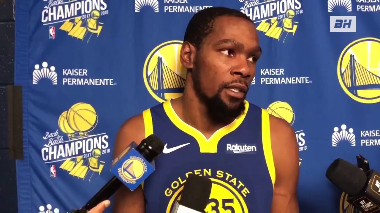 Kevin Durant Postgame Interview on 12/13 Shooting & Warriors Win vs ...