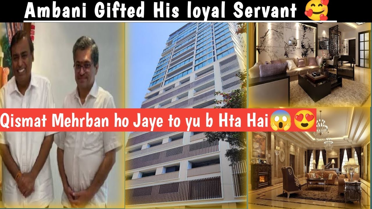 Mukesh Ambani Gifted His Servant 🤩| Mukesh Ambani Gifted luxurious ...