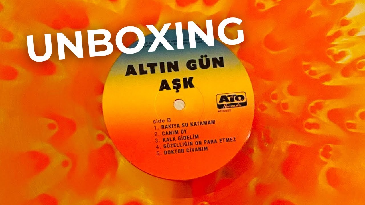 Altın Gün - Aşk Indie Exclusive - VINYL UNBOXING - YouTube