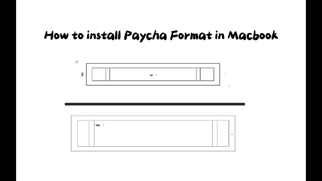 how to install paycha typing format in mackbook - YouTube