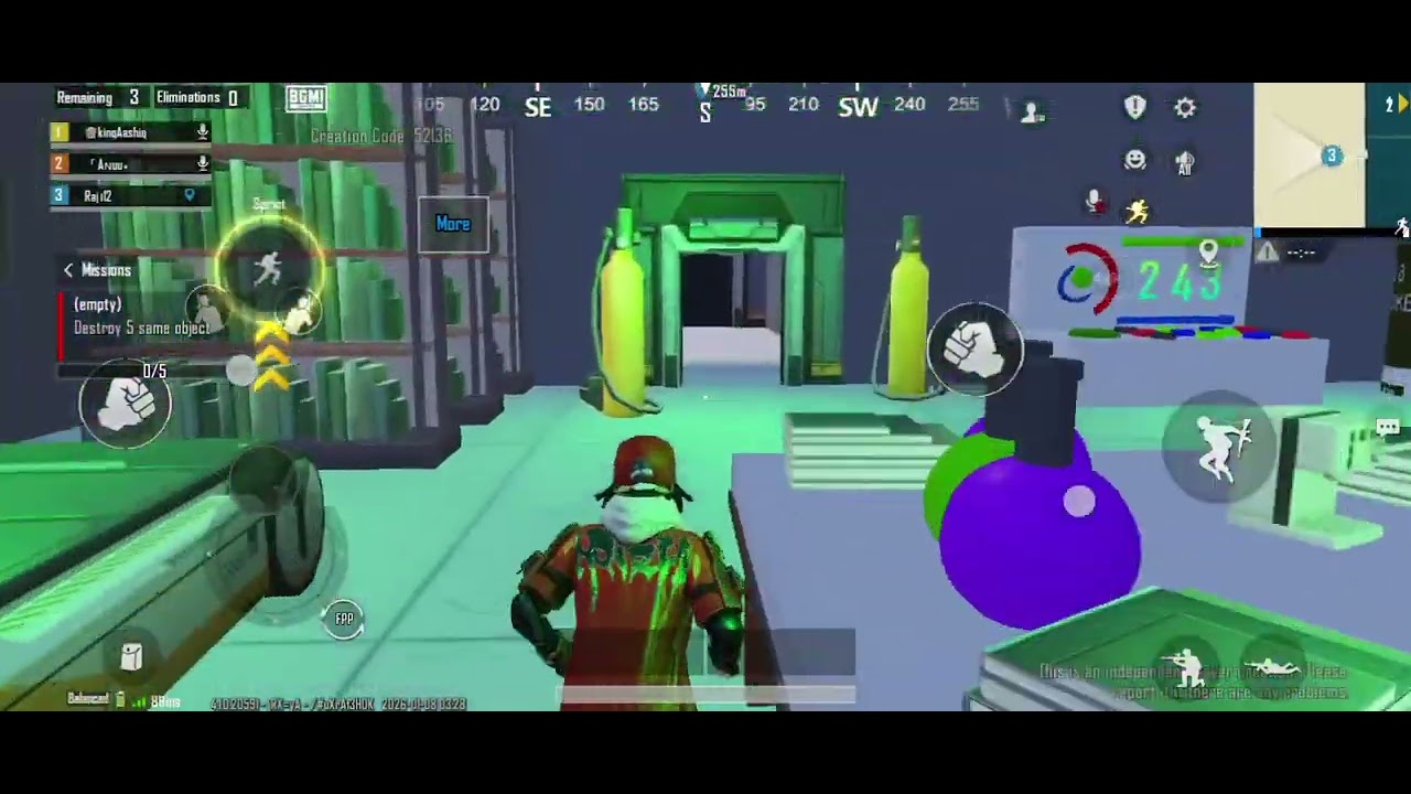 BGMI WOW parkor map code 52136!!! Infinity lab parkor ☺️☺️☺️☺️#bgmi ...