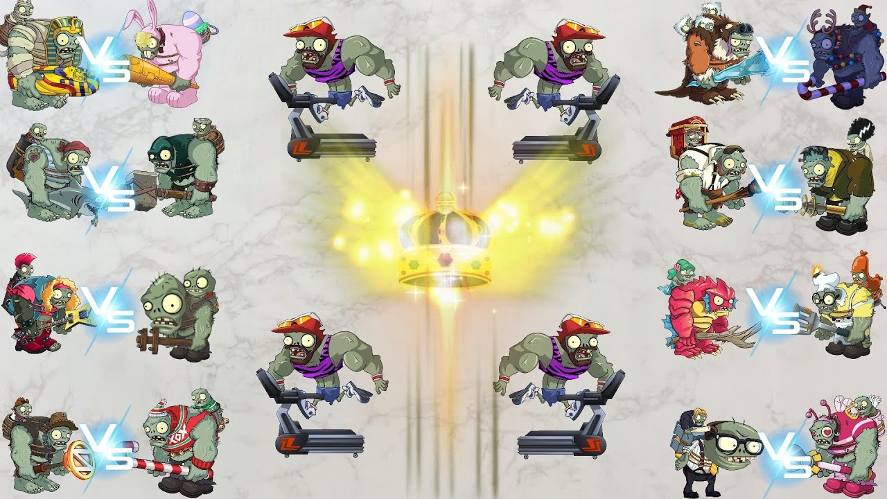 Plants VS Zombie 2 - Tournament all Team gargantuar vs Team gargantuar ...