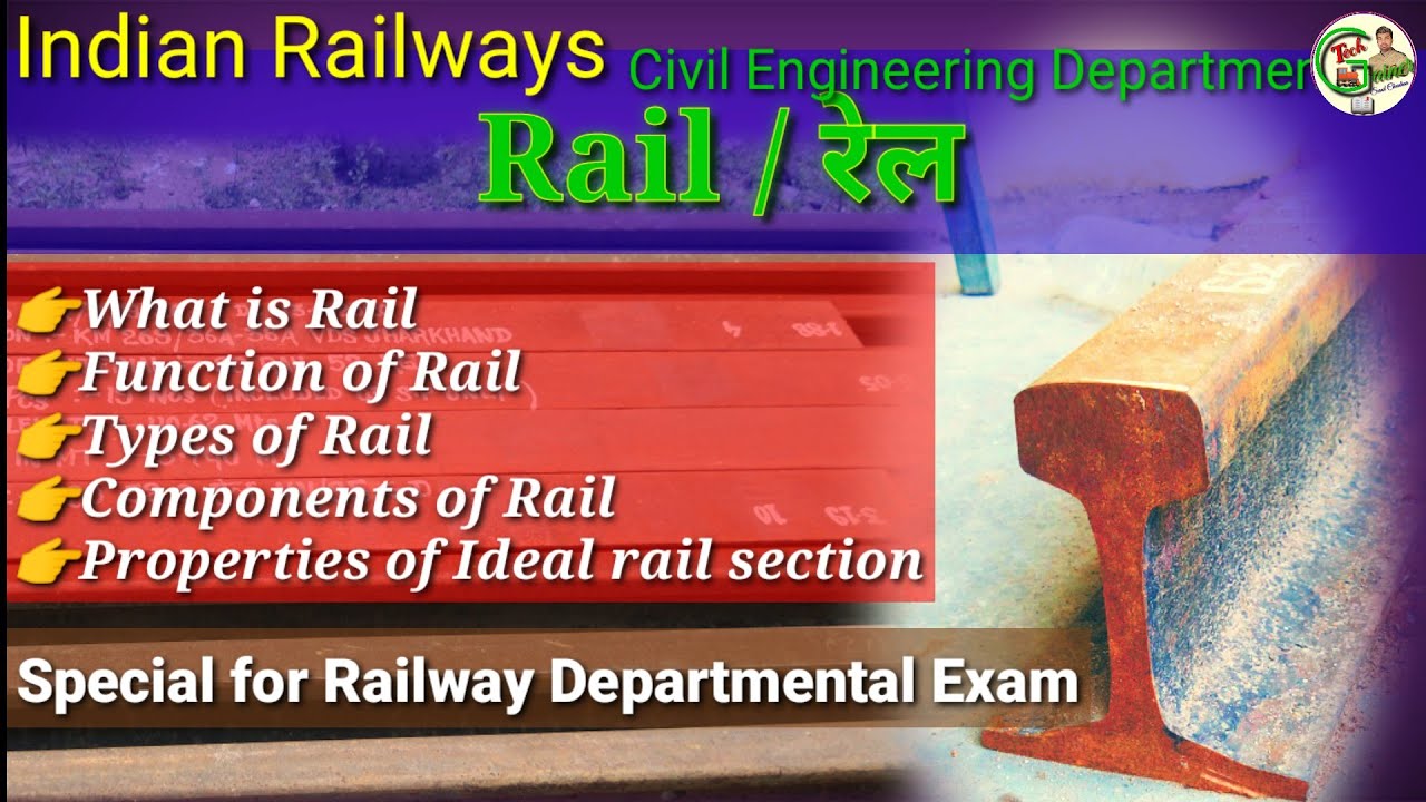 Rail | रेल | What is Rail | Track knowledge - YouTube