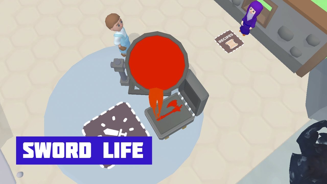 SWORD LIFE | Blacksmith Tycoon - YouTube