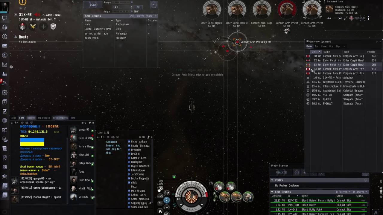 eve oracle rally blood raiders - YouTube