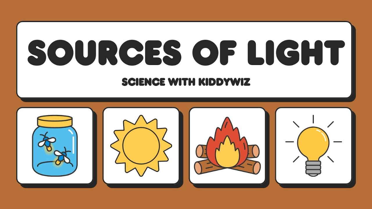 Sources of light for kids | natural sources | artificial sources | kids ...