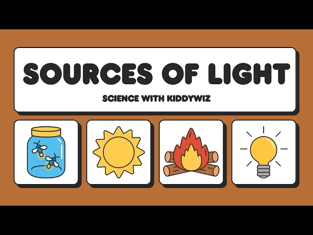 Artificial Light Sources For Kids