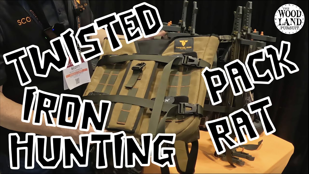 NEW Twisted Iron Hunting Saddle Platform Pack Rat Bag for 2024 holds ...