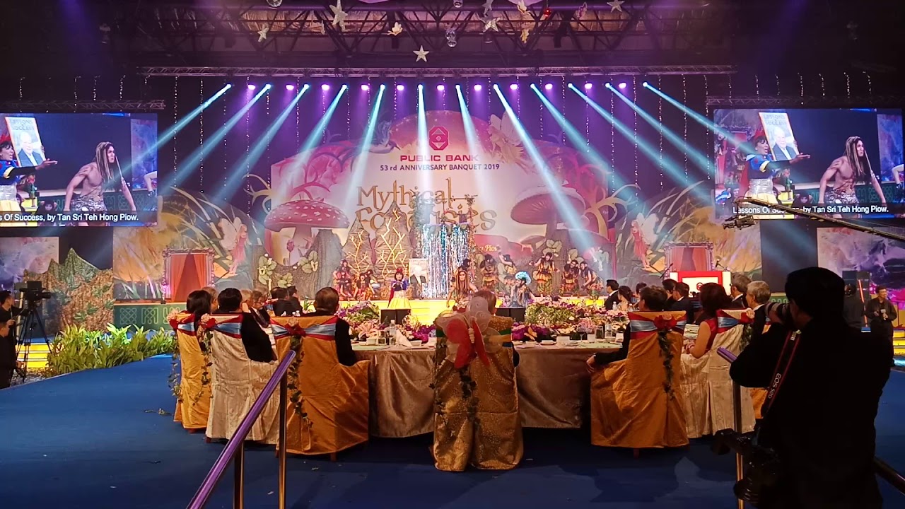 Public Bank HQ Annual Dinner 2019 - The Jungle Escapade - YouTube