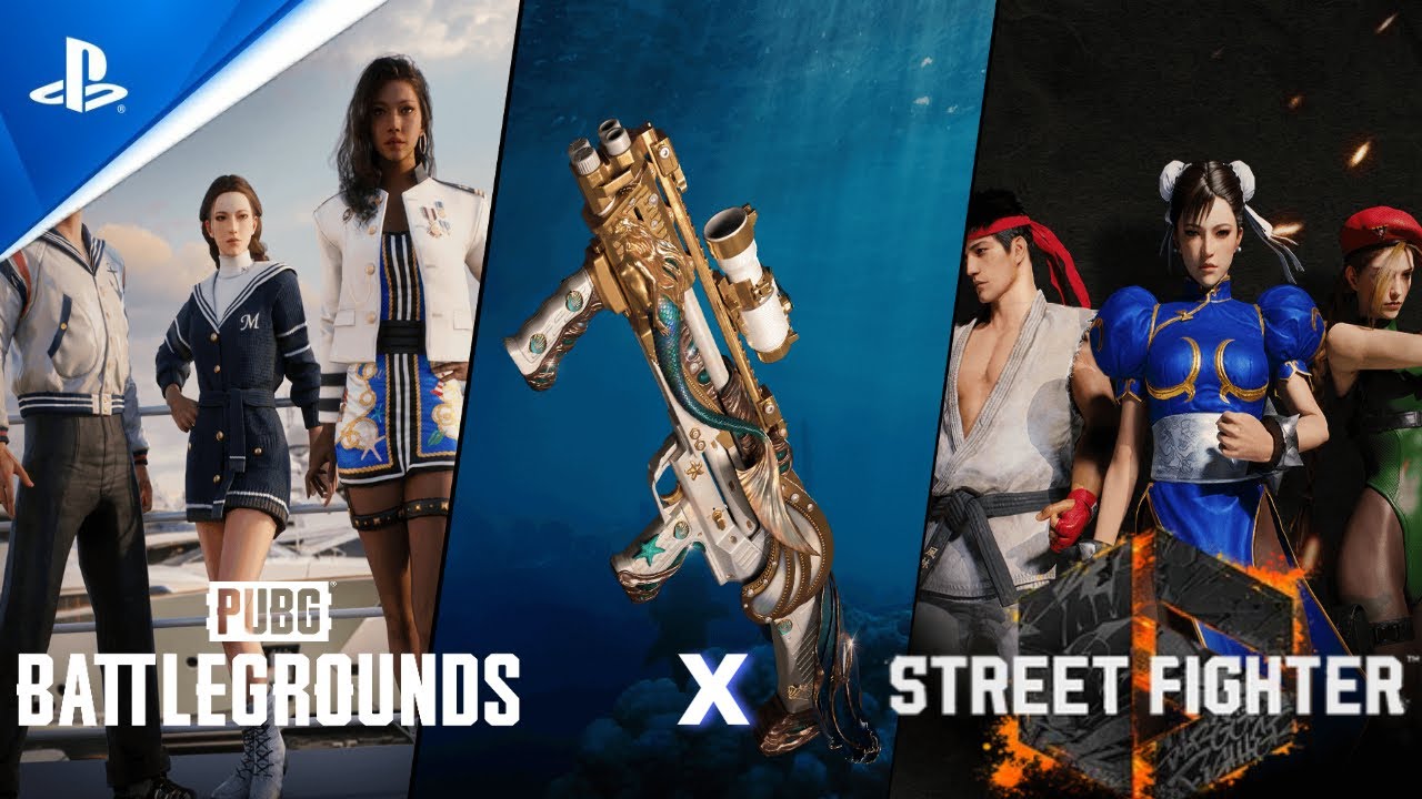 PUBG - Here Comes a New Challenger, PUBG X STREET FIGHTER 6 - YouTube