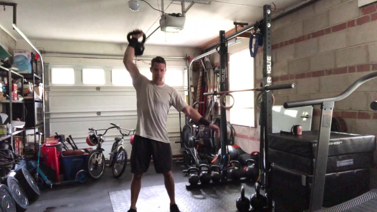 One Handed Kettlebell Snatch - YouTube