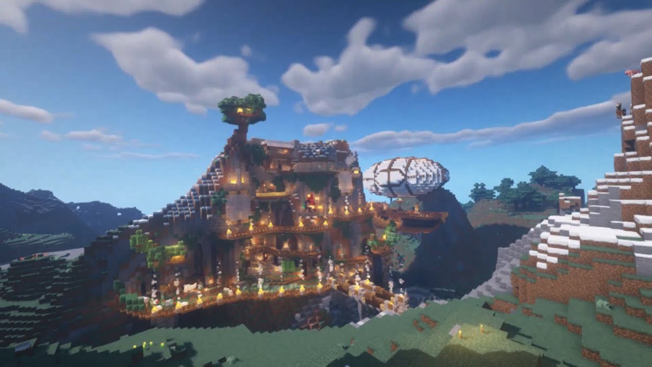 Gryphon's Point - Survival Minecraft Base Cinematic Tour - YouTube
