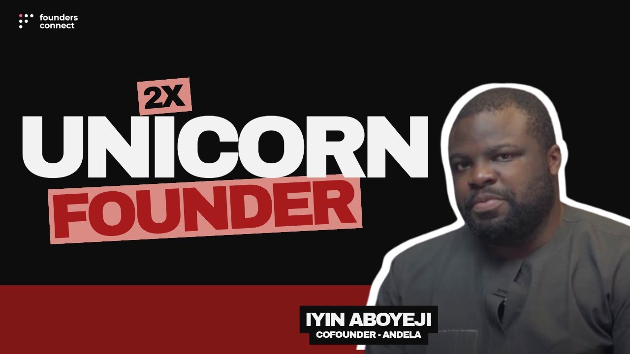 Iyin Aboyeji, 2x Unicorn founder of Andela and Flutterwave. # ...