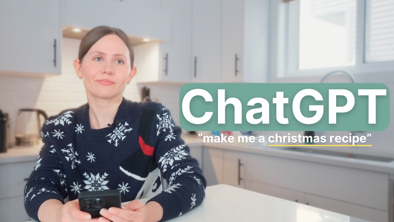 I Asked ChatGPT to Make a Christmas Movie Recipe! - YouTube