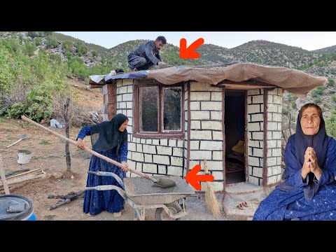 A sturdy roof to keep rain out of grandma's little house