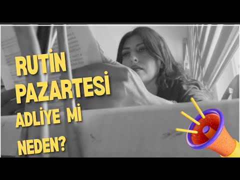 ￼￼ Sendromsuz pazartesi | adliye neden mi gittim? 