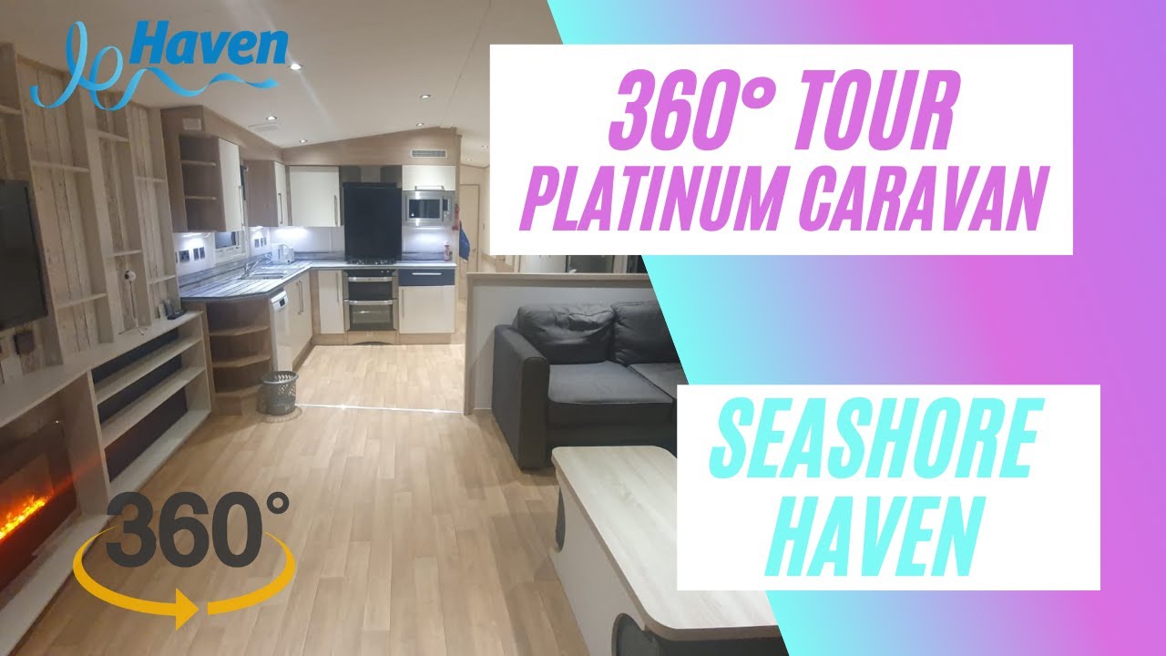 Haven Gold Caravan Tour | 360° Tour | Platinum Caravan with Decking ...