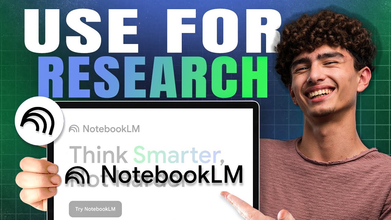 How to Use NotebookLM For Research (Full Guide) - YouTube