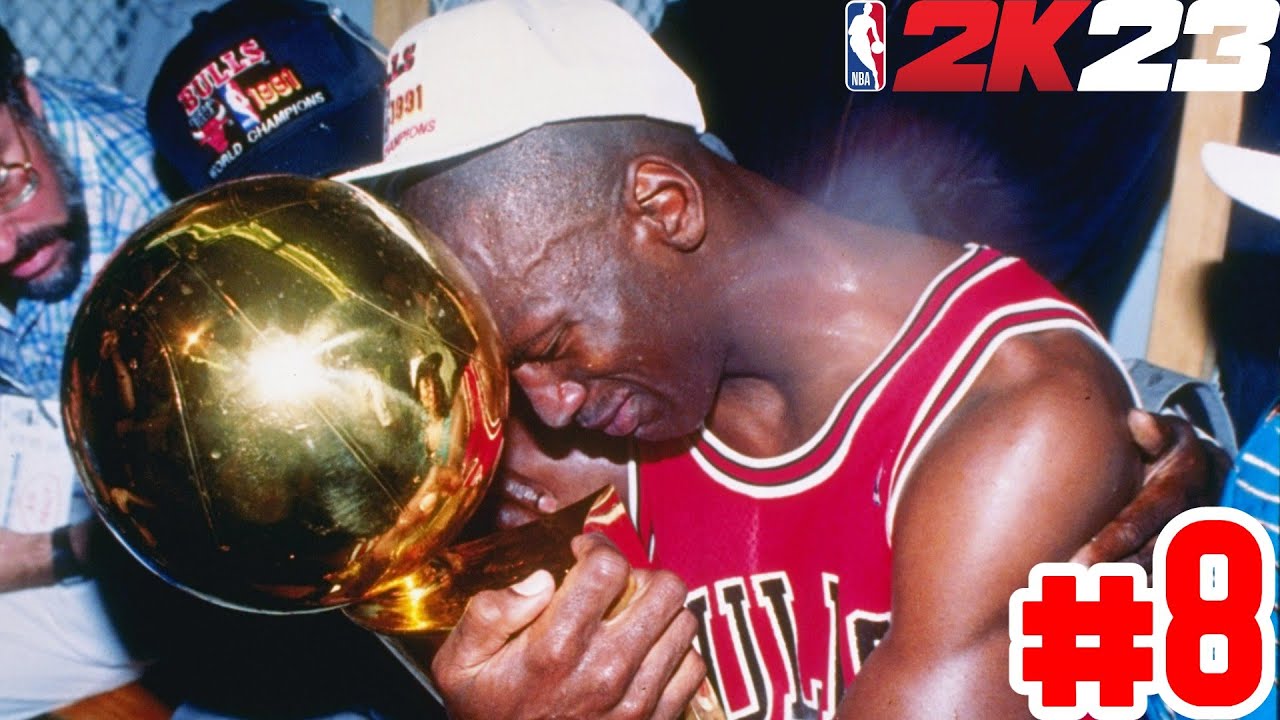 Michael Jordan wygrywa swoje pierwsze mistrzostwo NBA! | NBA2K23 PL ...