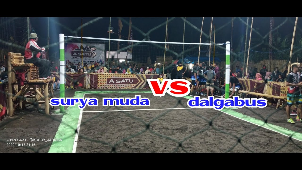 pertandingan bola volly || plastik || - YouTube