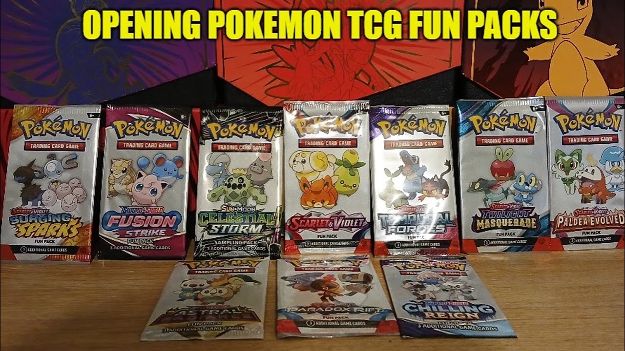 Opening Pokémon TCG Fun Packs - YouTube