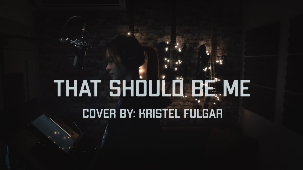 THAT SHOULD BE ME - Justin Bieber (Female Cover by Kristel Fulgar ...