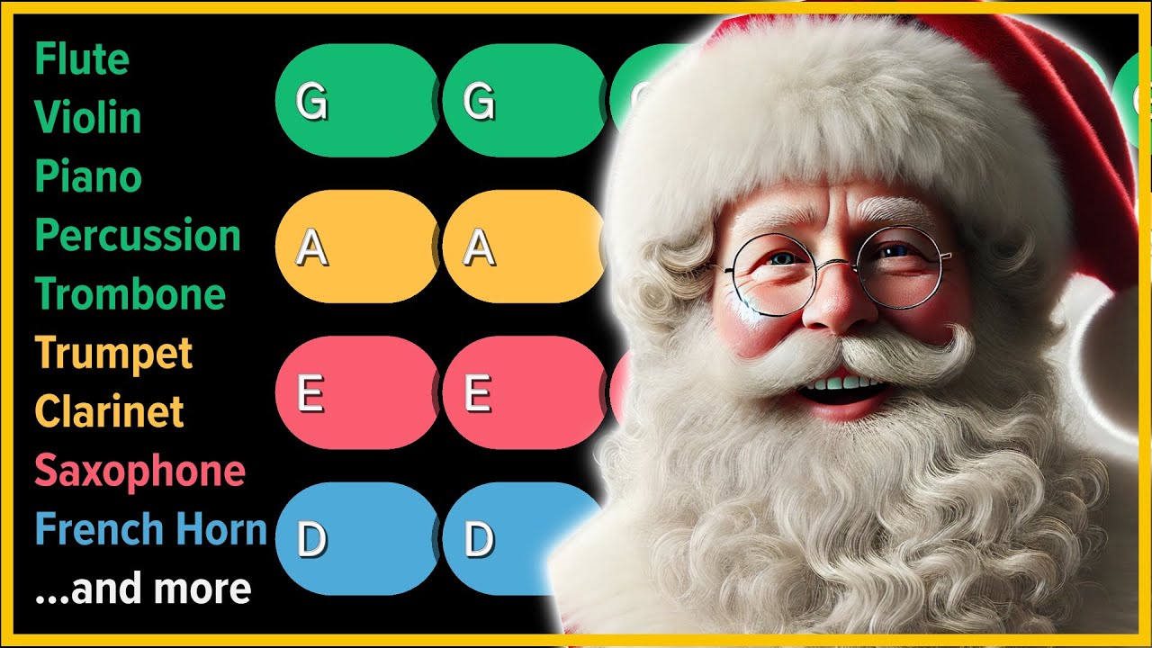How to play Jingle Bells on Any Instrument | Musimple - YouTube