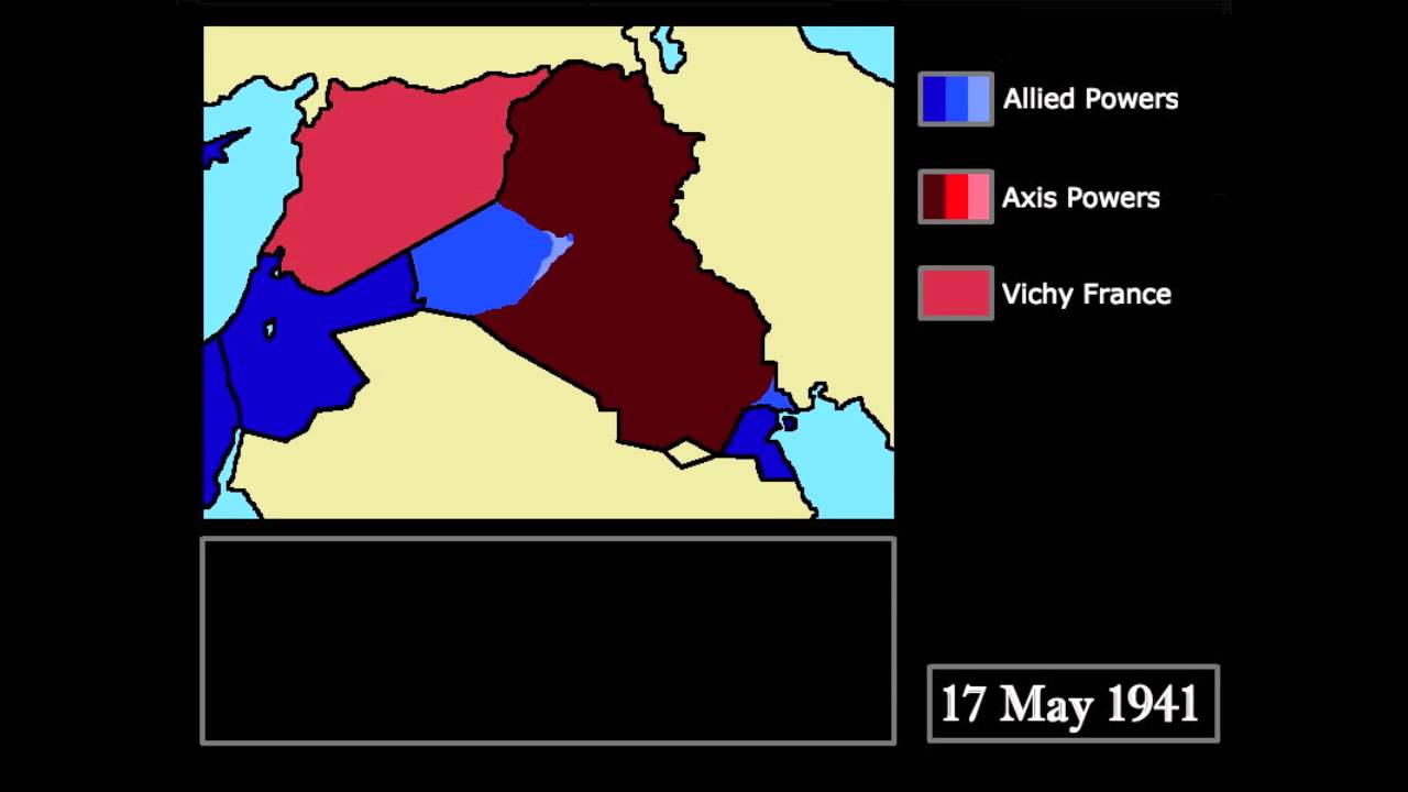 [WWII] The Anglo-Iraqi War (1941): Every Day - YouTube
