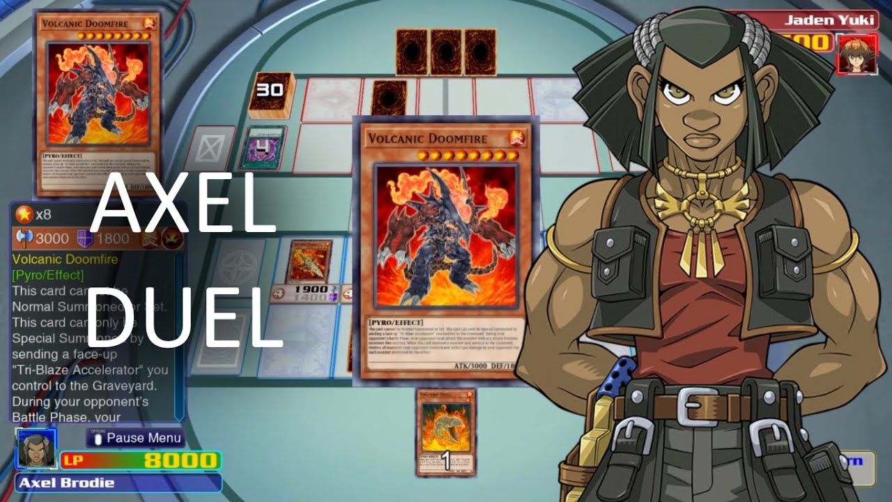 Yu-Gi-Oh! - Legacy of the Duelist Link Evolution - Axel Brodie Duel ...