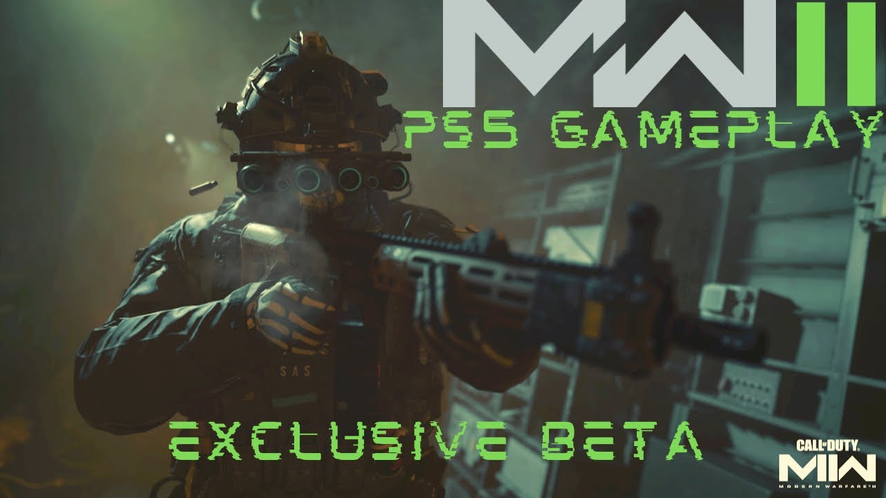 Modern Warfare 2 BETA Gameplay PS5 - First Impressions - 4K/No ...