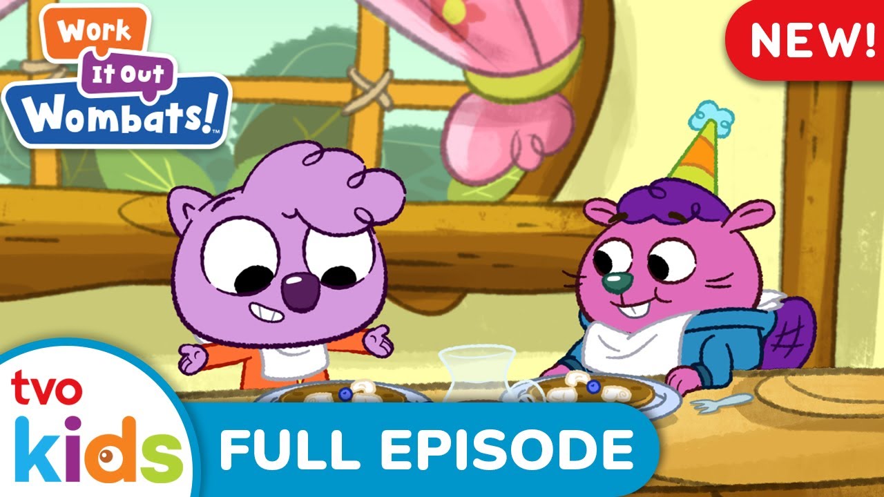 Ellie's Island/Buckley's Wombatty Playdate | WORK IT OUT WOMBATS 🌳 ...