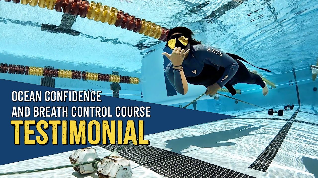 Ocean Confidence and Breath Control Course Testimonial - YouTube