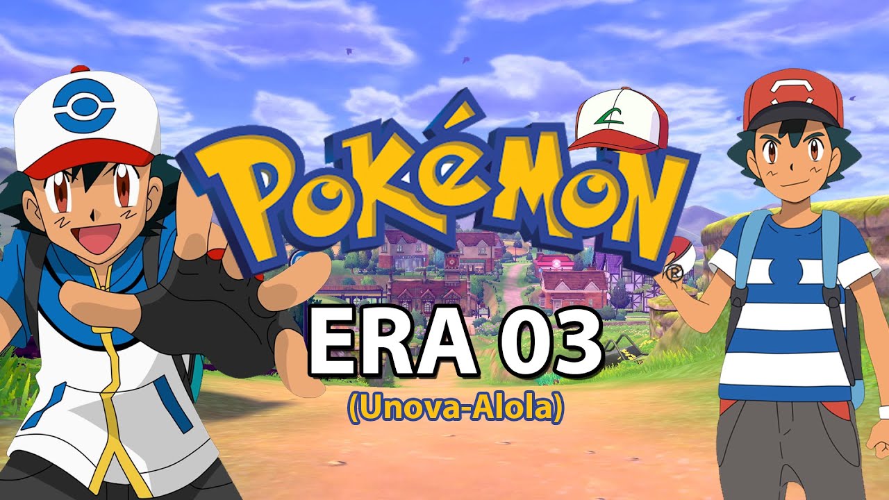 Ash All Pokemon Timeline ERA 03: Unova To Alola || Ash Winning Moment ...