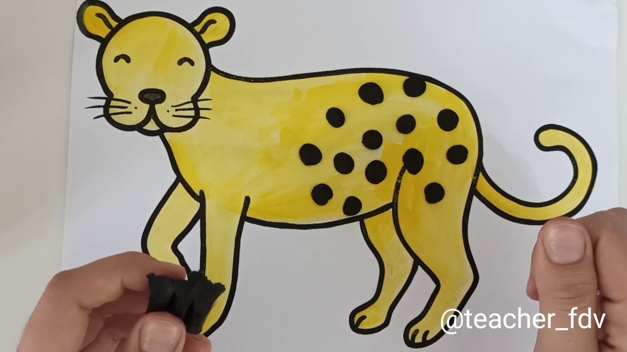 Clay modelling. Leopard - YouTube