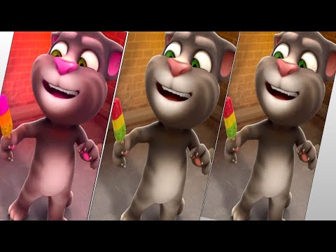 talking Tom real video in gameplay Android gameplay all mobile enjoy ...
