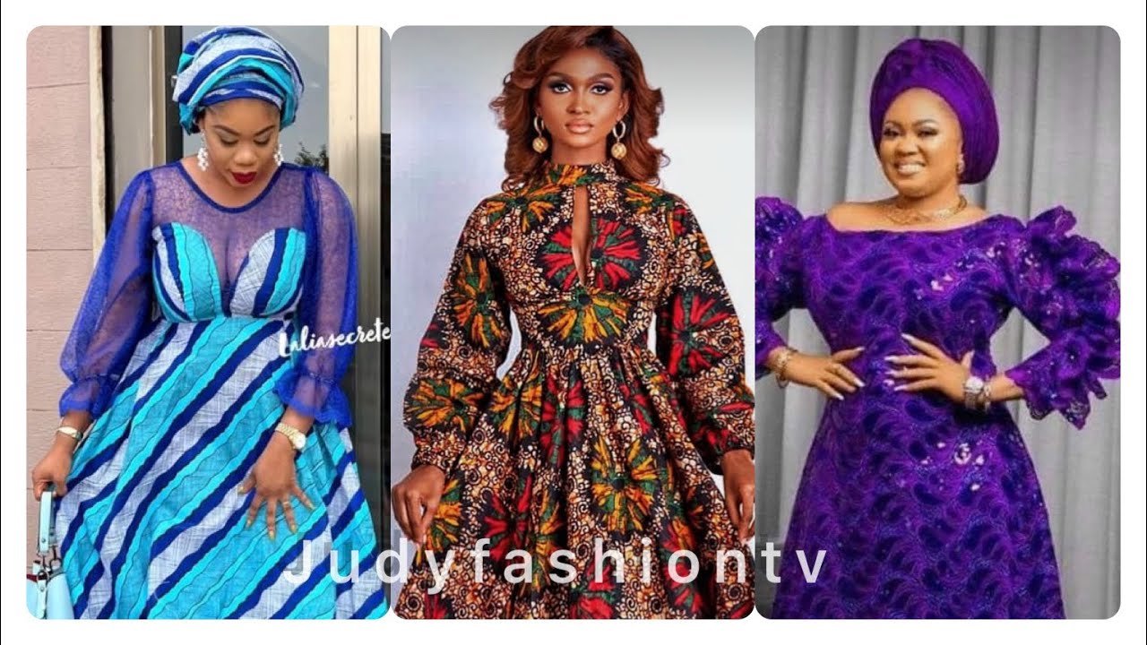 Stylish and classy African fashion designs in pagne/bubu/bou bou/Ankara ...