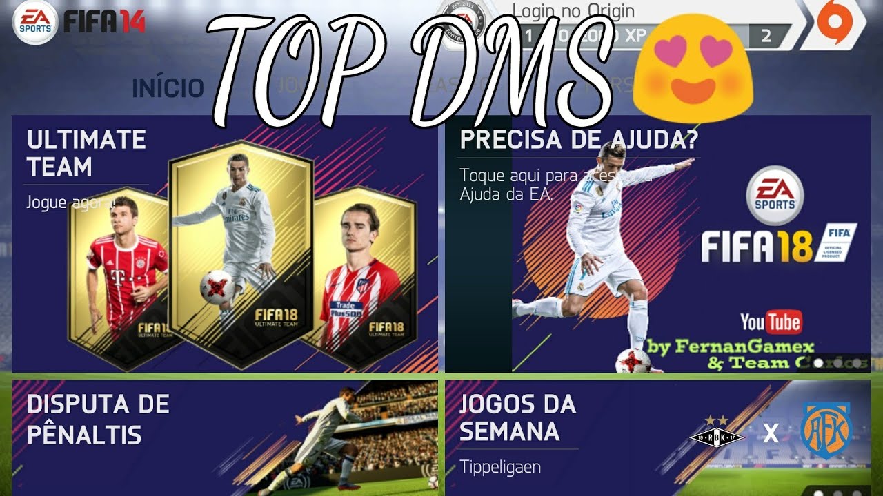 NAO ACREDITO ! FIFA 18 MOD 14 COM NOVO MENU DE CONSOLE / NOVOS KITS ...