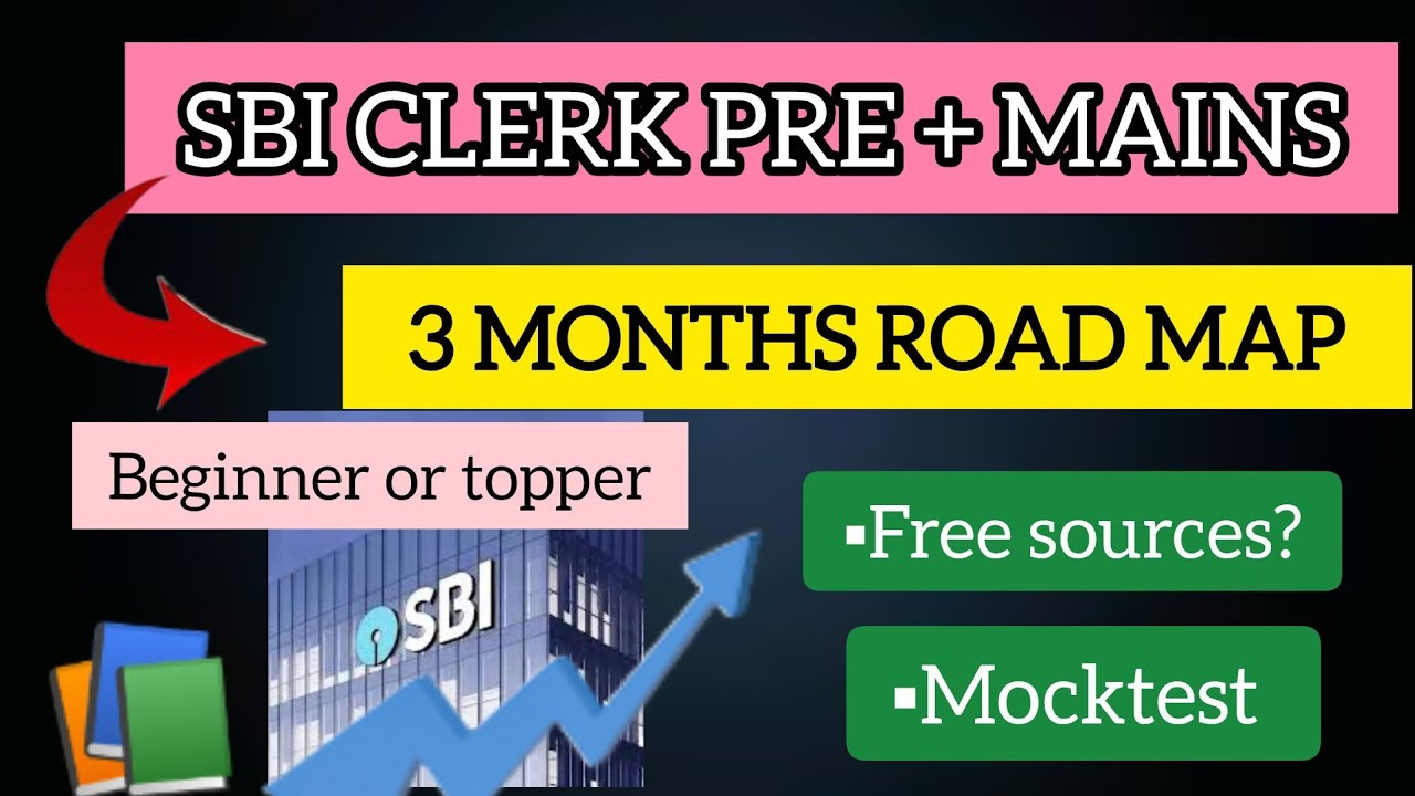 Complete Road Map for SBI CLERK🎯📚IN LAST 3 MONTHS#bank #bankexam - YouTube