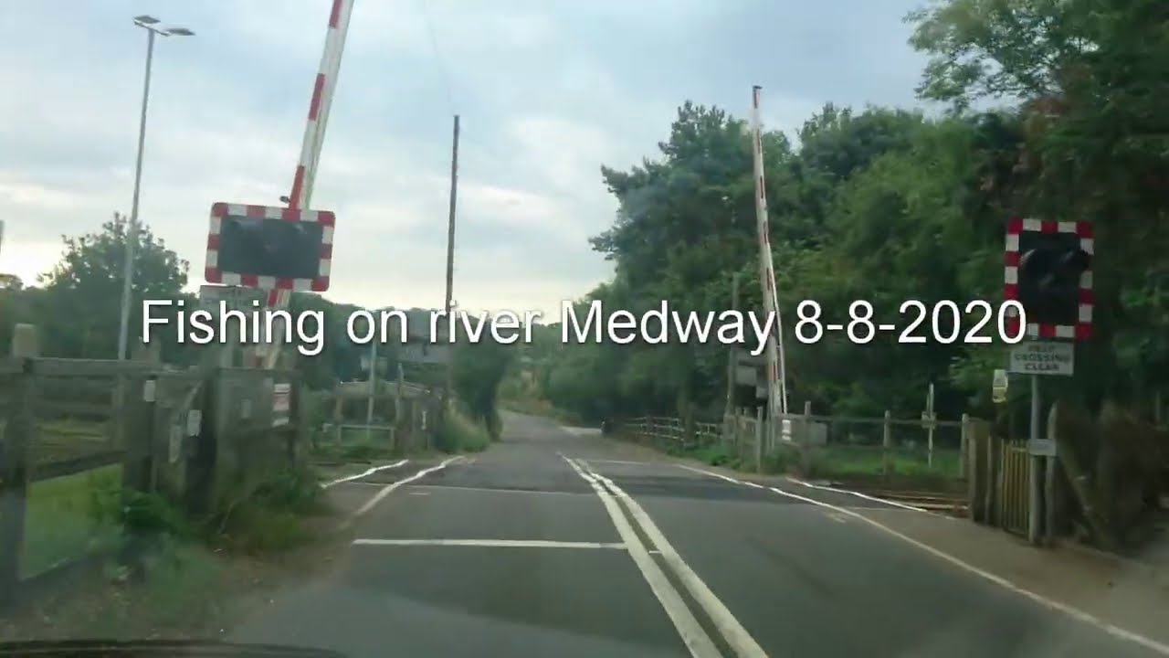 Fishing on river Medway - YouTube