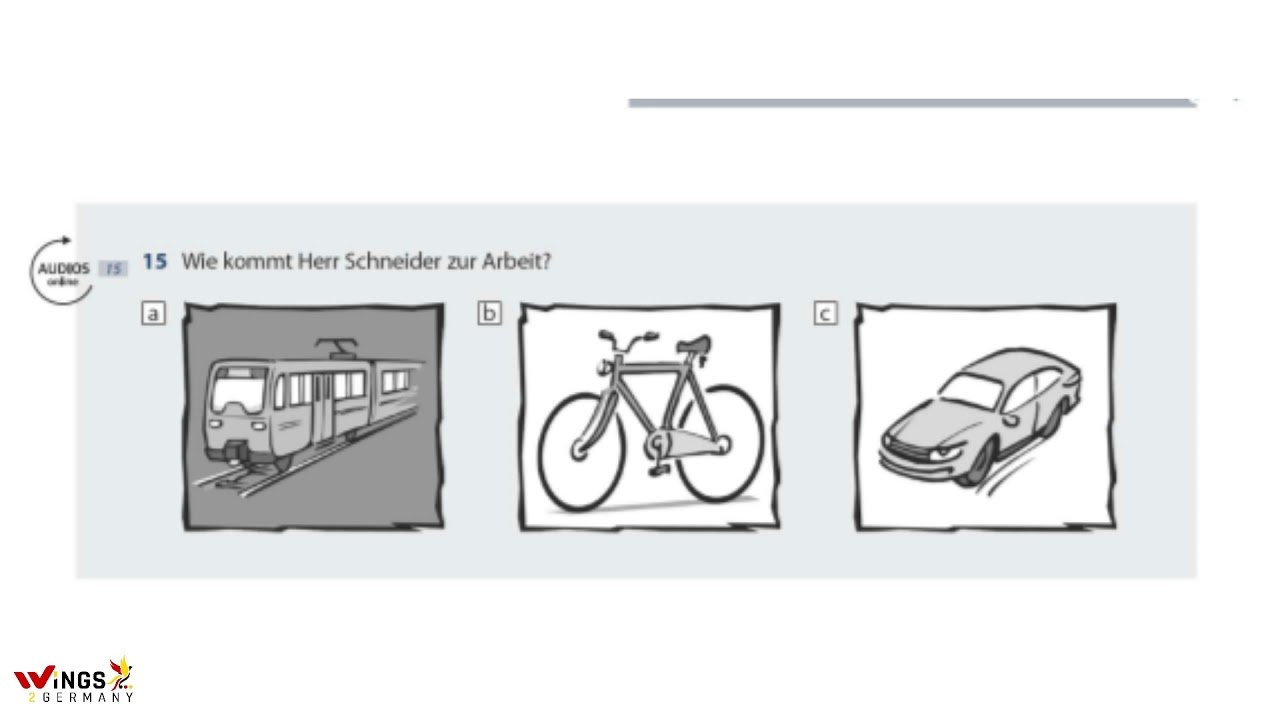Prüfungstraining Deutsch Goethe-Zertifikat A2 -Modelltest 1, Hören mit ...