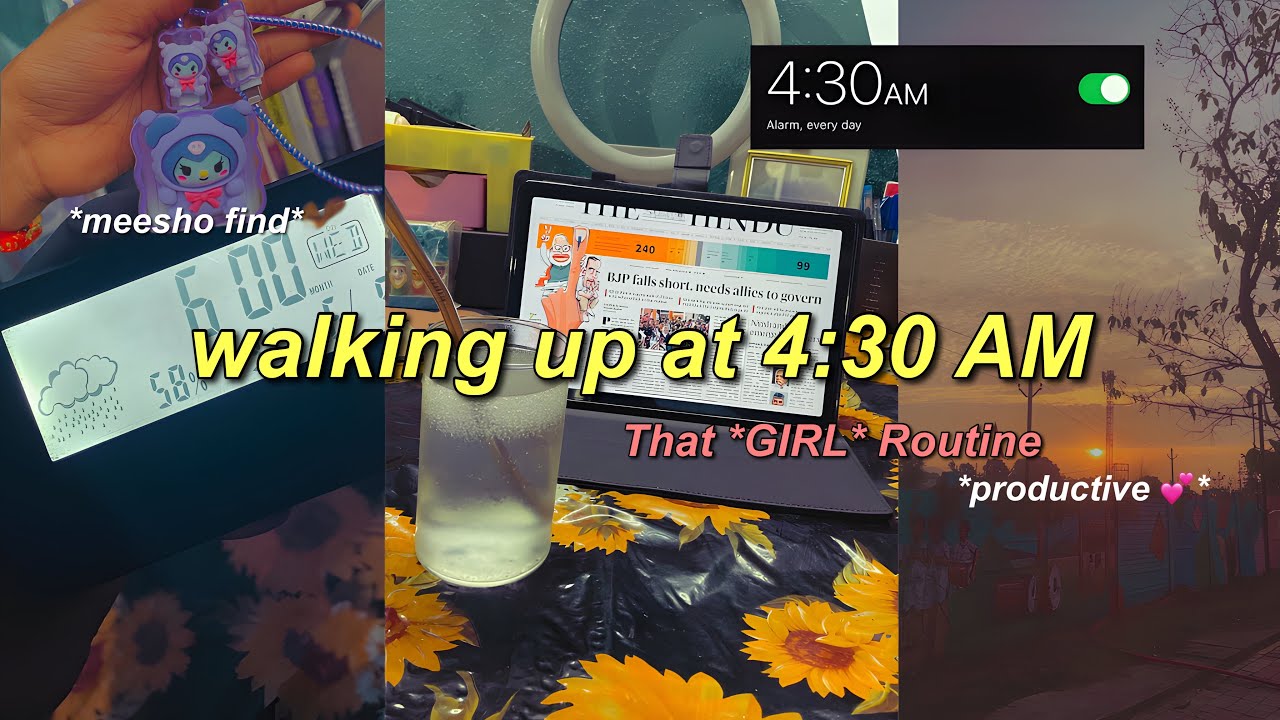 That GIRL routine: Full day 😍(productive and realistic) - YouTube