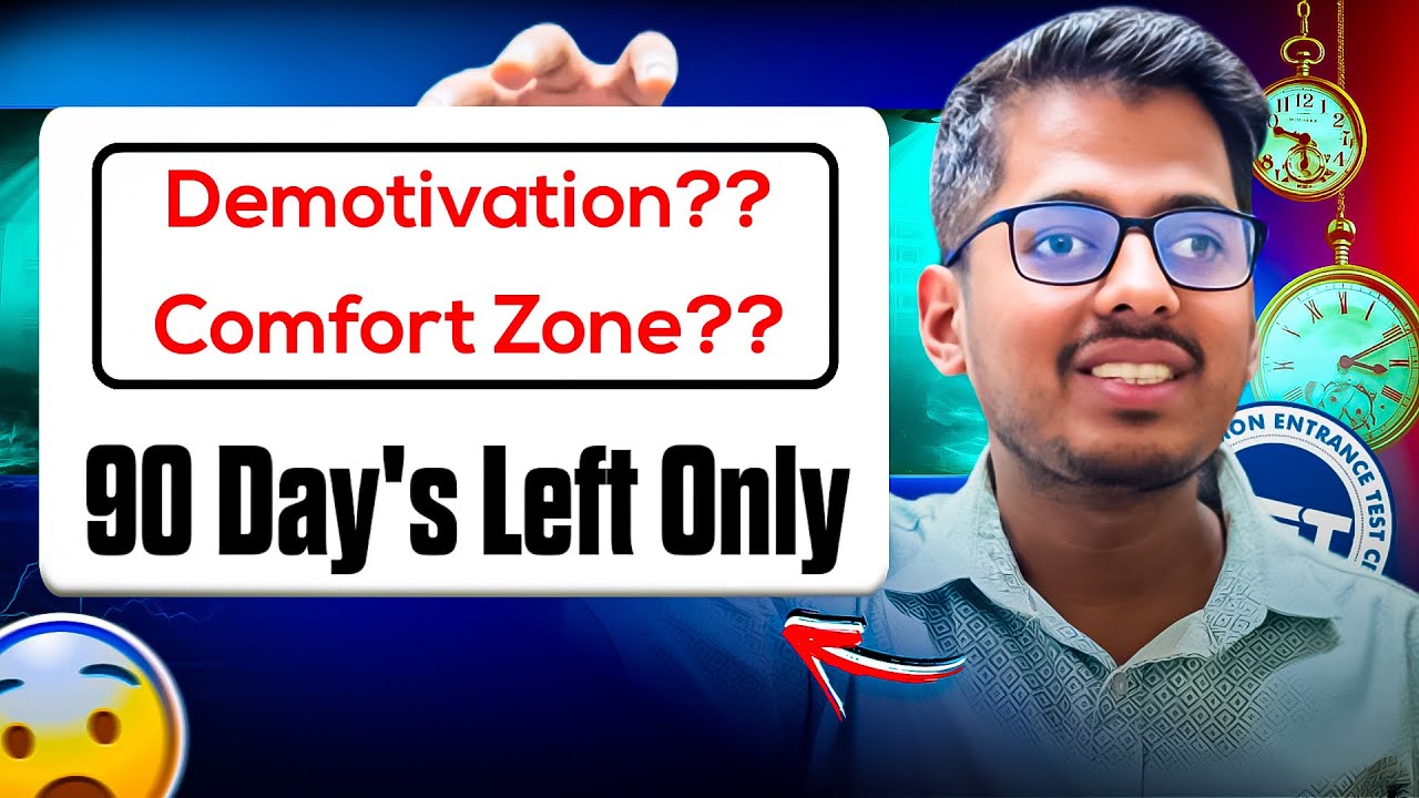 "Demotivation & Comfort Zone | Last 90 Days Strategy for Class 12th HSC ...