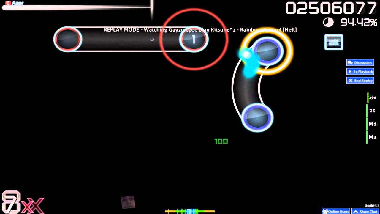 [osu] Rainbow Tylenol +HR - YouTube