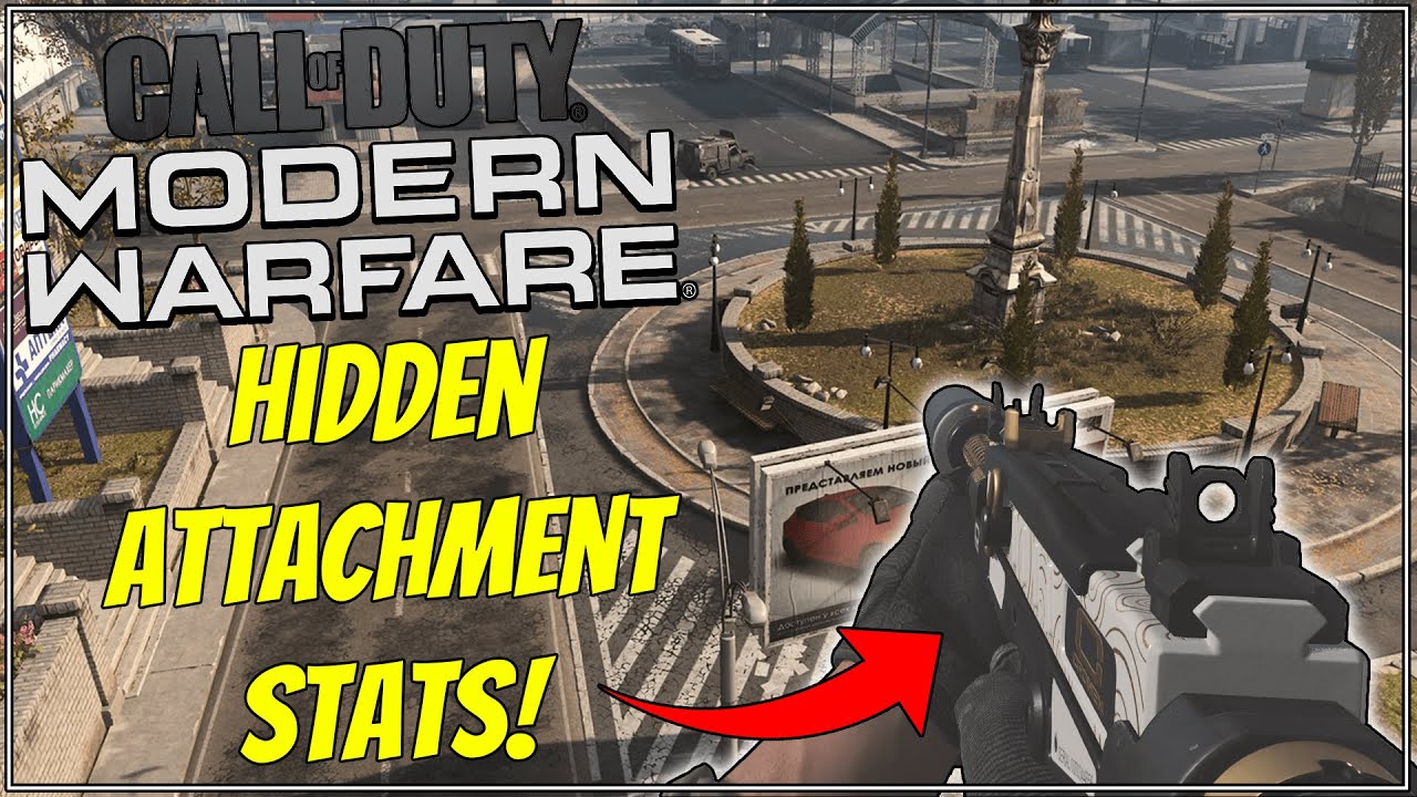 Hidden Weapon Attachment Stats in Modern Warfare! (Attachment Guide ...