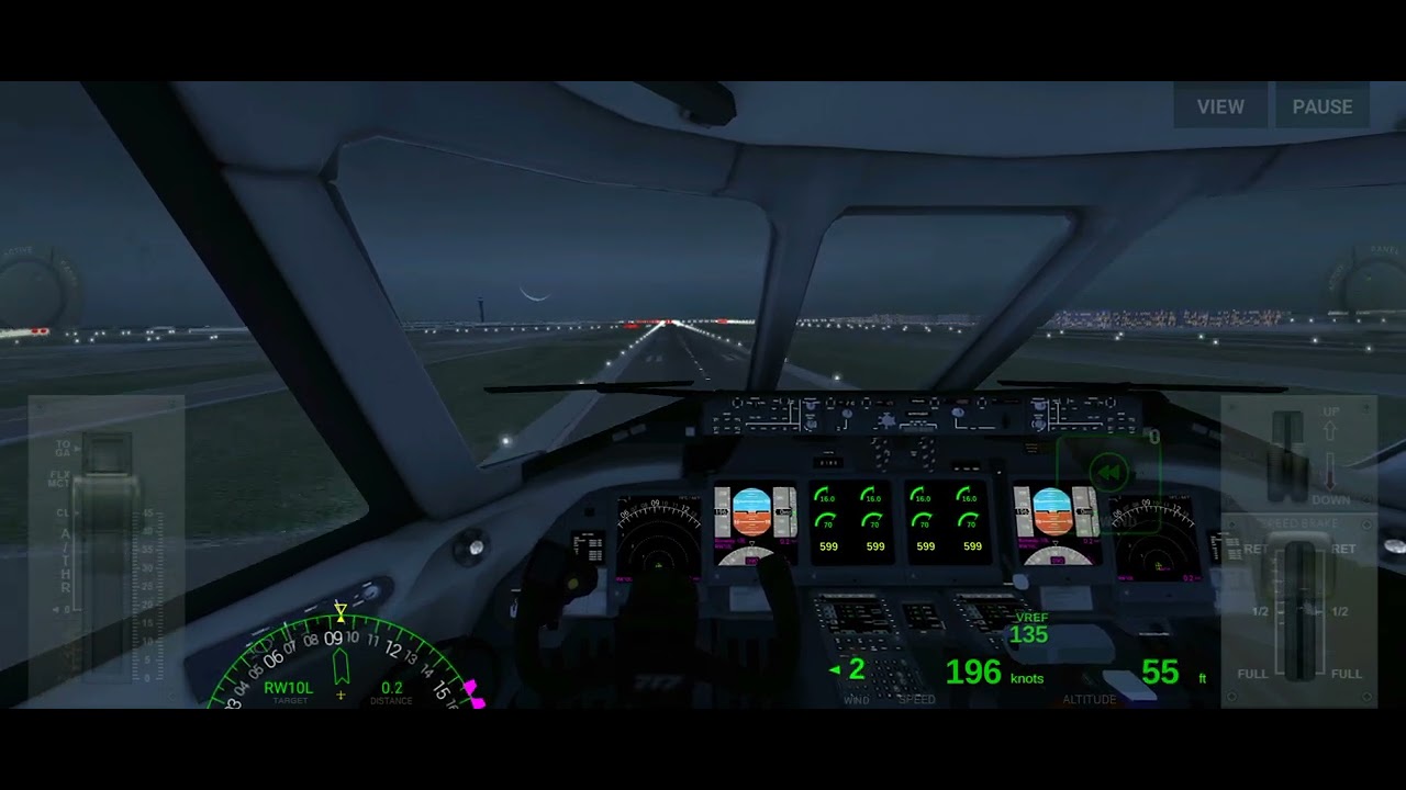 Crash Landing Boeing 717 at Chicago Airport - Airline Commander Plane ...