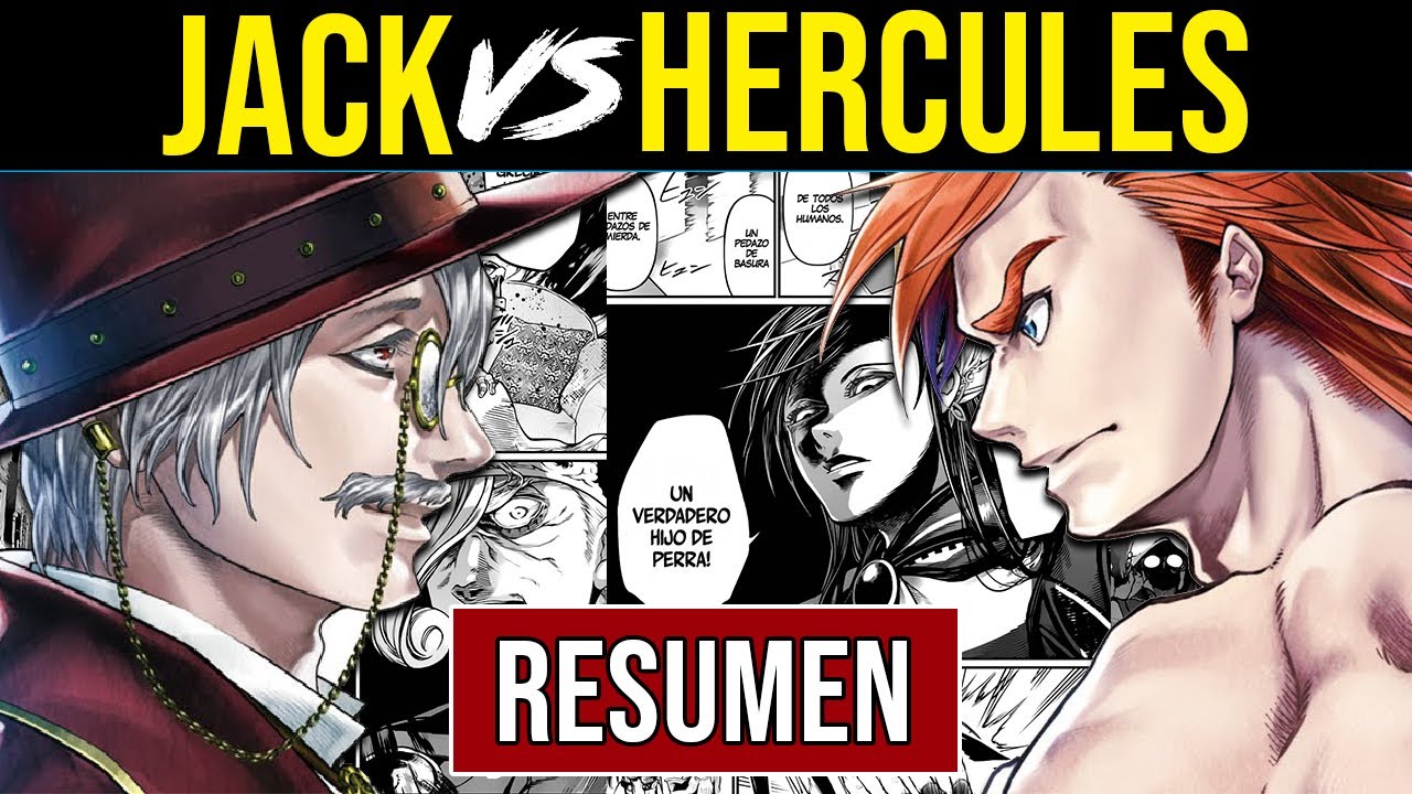 ⚡JACK EL DESTRIPADOR VS HERCULES Record of Ragnarok (RESUMEN COMPLETO ...