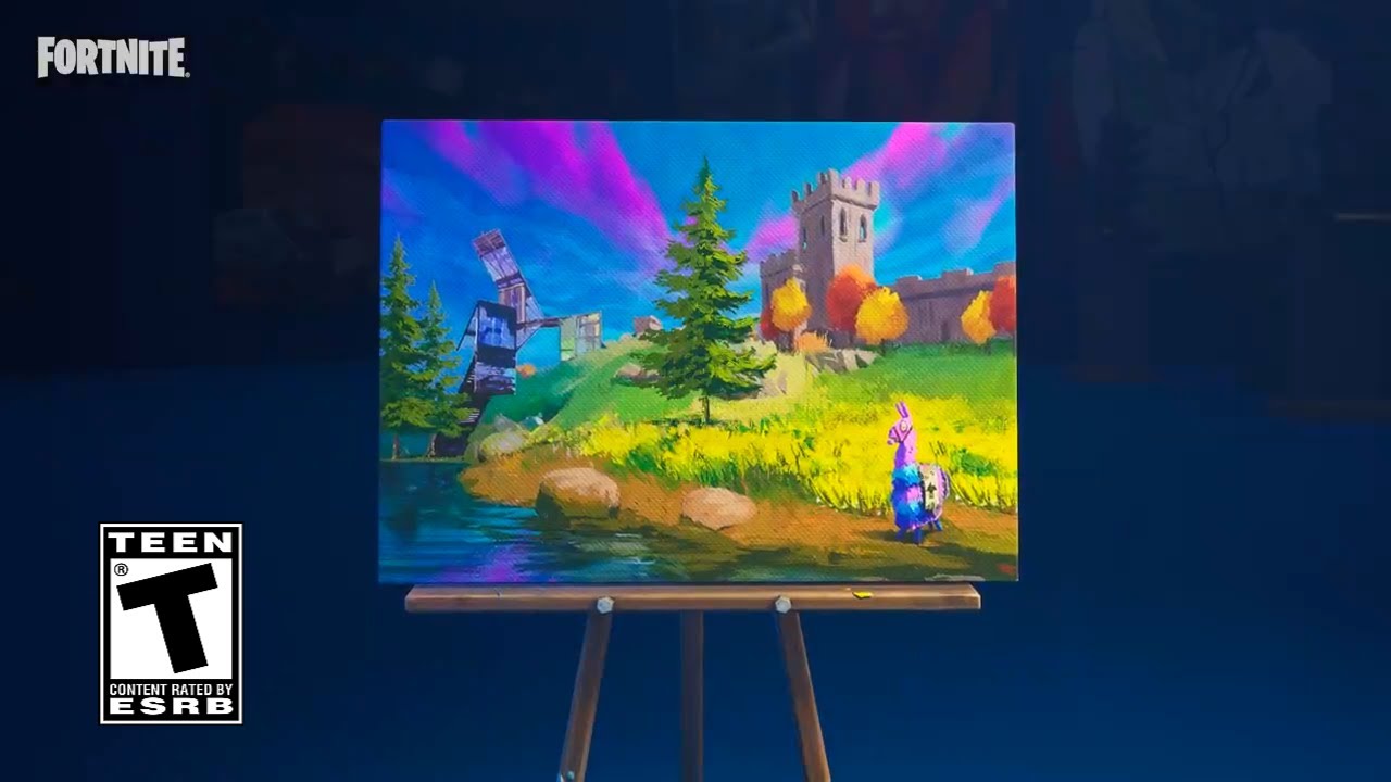 Fortnite Bob Ross Official Trailer - YouTube
