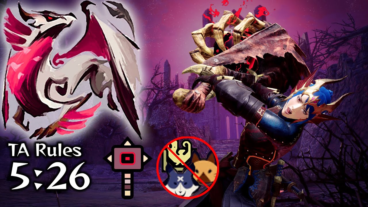 MHR Sunbreak: MR5 Malzeno Vs. Courage Elemental Hammer 5:26 -メル･ゼナ ハンマー ...