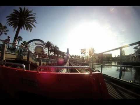 California Screamin Rollercoaster POV with GoPro Hero Camera - YouTube